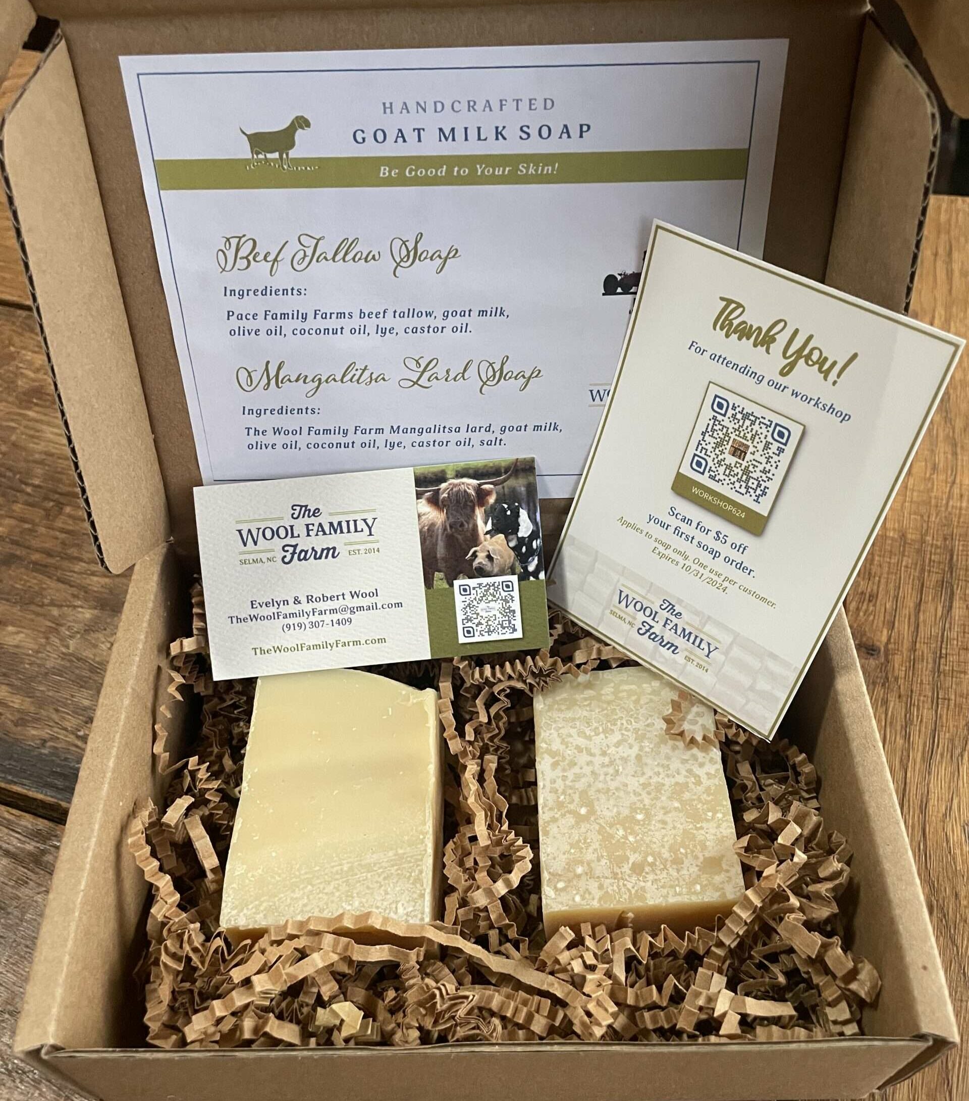 Soap Making Workshops — The Wool Family Farm